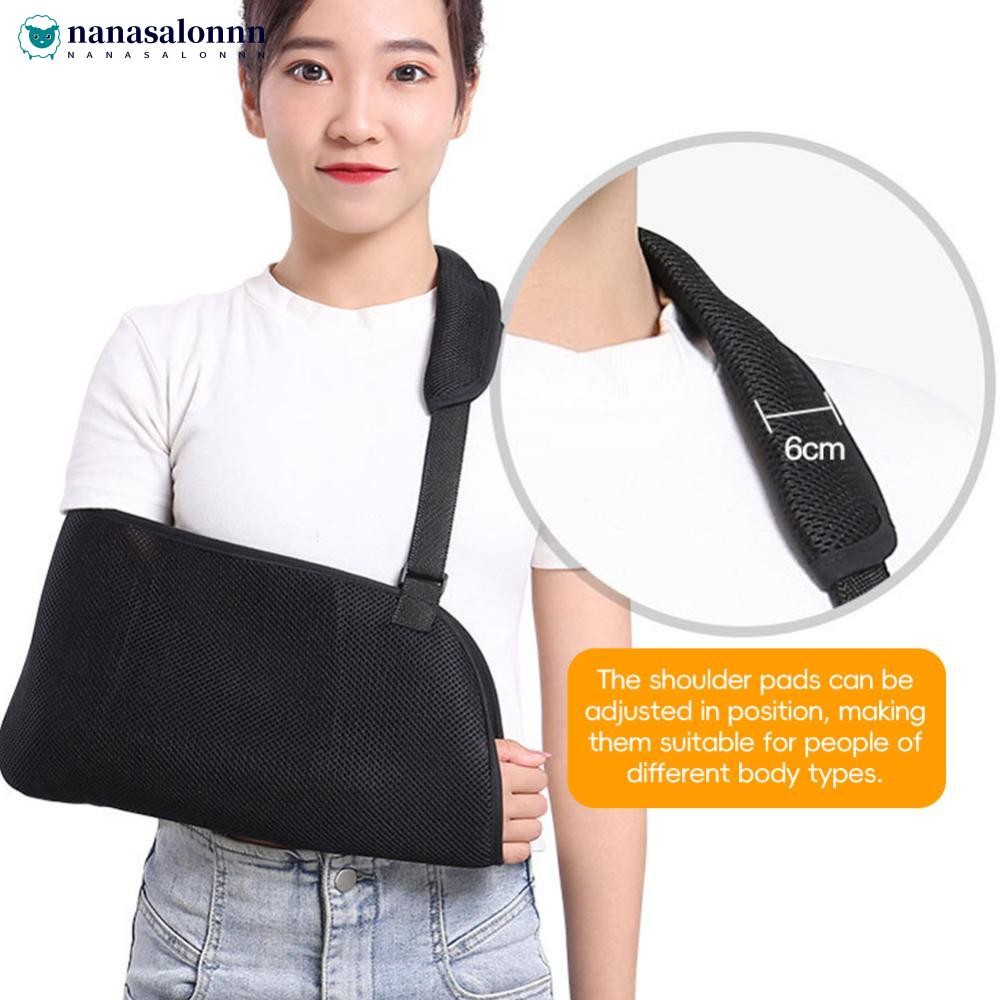 NANASALONNN Breathable Forearm Sling for Fracture Adjustable Shoulder ...