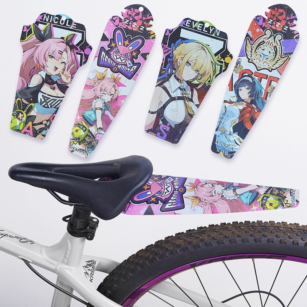 Bicycle Universal Splash Guard Mountain Bike Mudguard Two-Dimensional ...