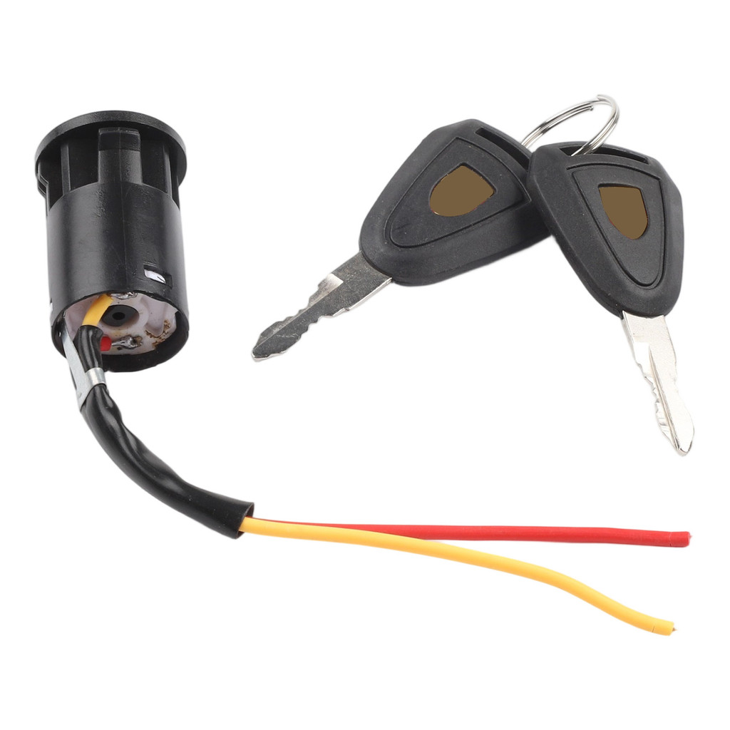 [BTSL] Ignition Key Barrel Switch 2 Wire Position For Electric Scooter ...
