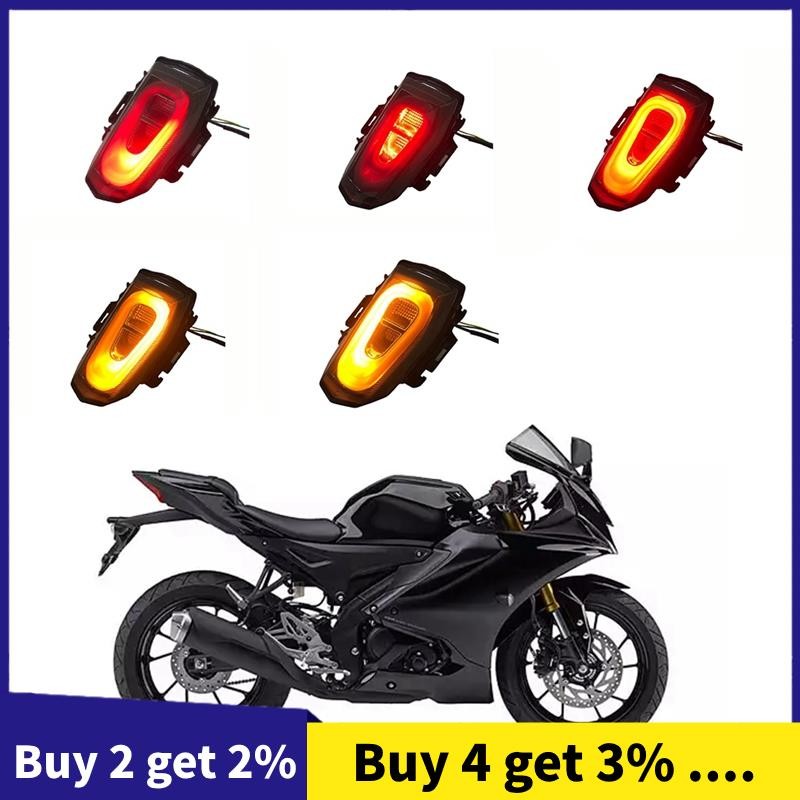 Motorcycle Rear LED Dynamic Brake Light Taillight for R15 V3 2017-2022 ...