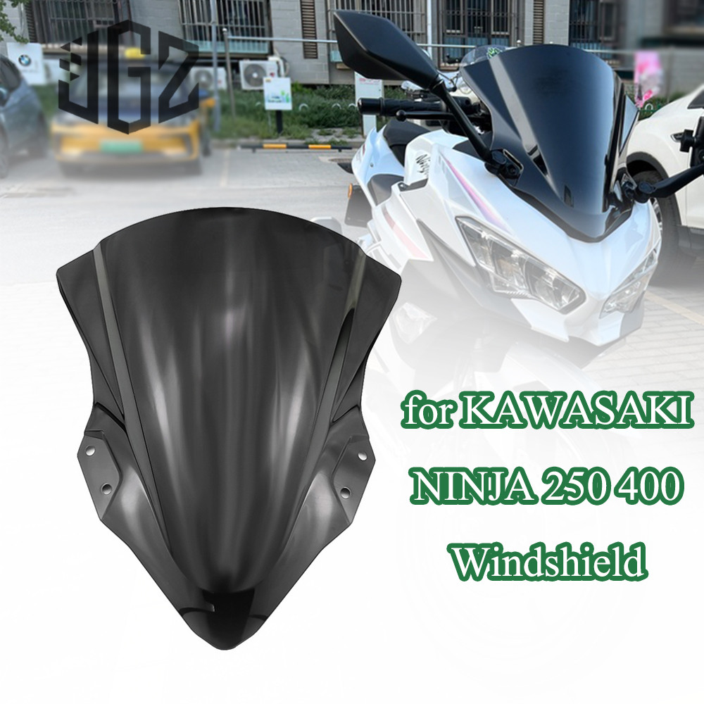 For KAWASAKI Ninja400 Ninja 250 2018-2023 Windshield Visor Motorcycle ...