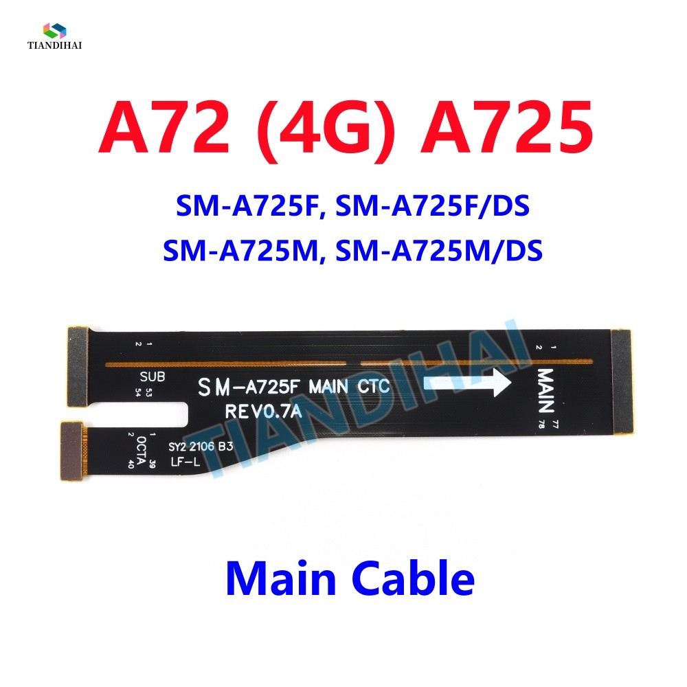For Samsung Galaxy A72 4G A725 A725F A725F/DS A725M A725M/DS Main Board ...