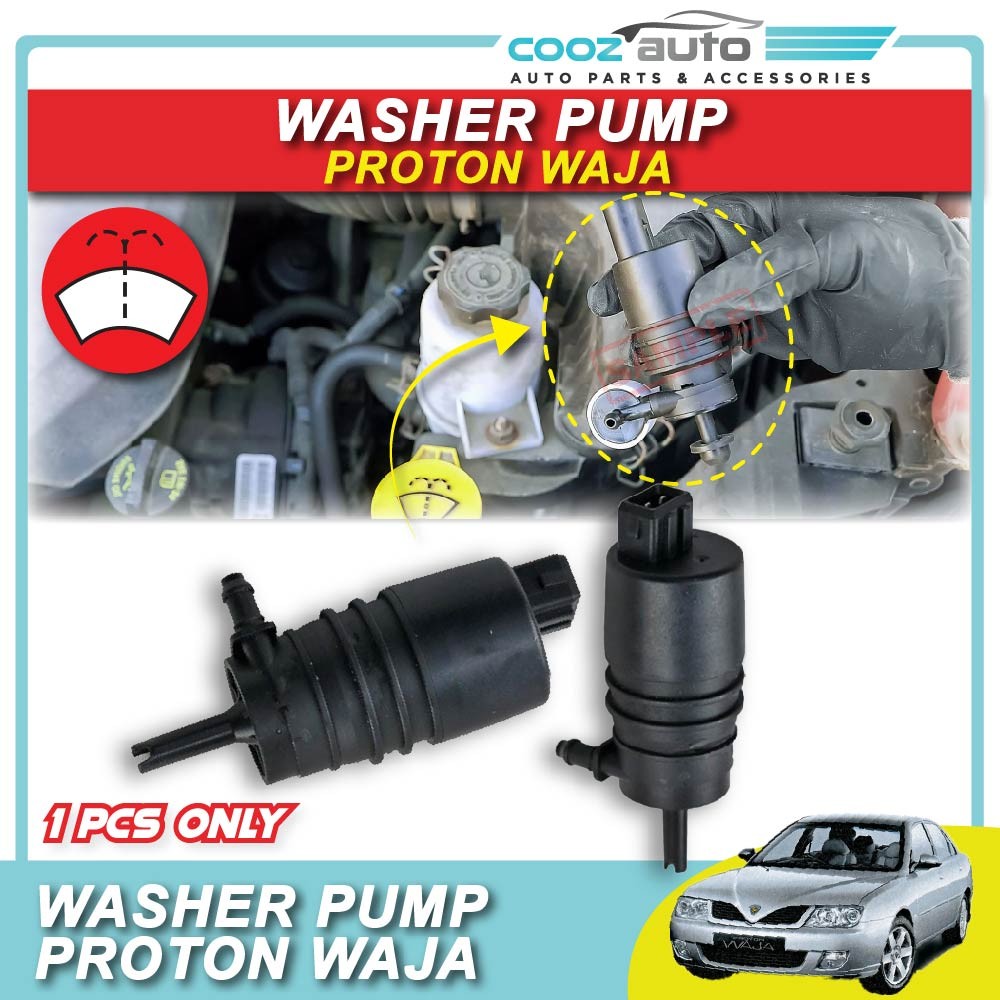 Proton Waja Car Washer Pump Motor Spray Windscreen Sprayer Water Wiper ...