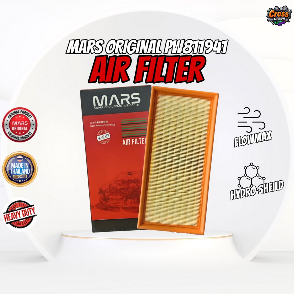 MARS AIR FILTER - PROTON GEN2,SATRIA NEO, EXORA CPS | Shopee Malaysia