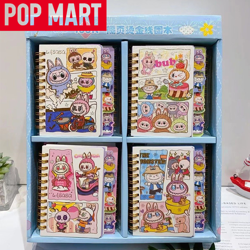 New labubu 100k Coil Book Horizontal Line Loose-leaf Cartoon Cute Coil ...