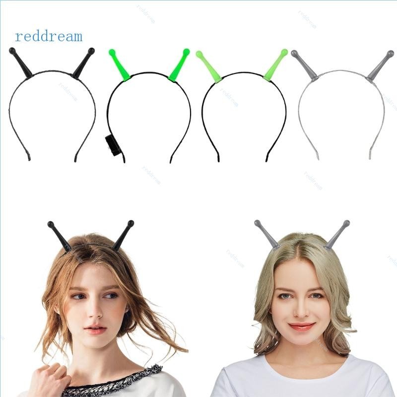 REDD Light up Headband Costume Cosplay Alien Antenna Dark Alien ...