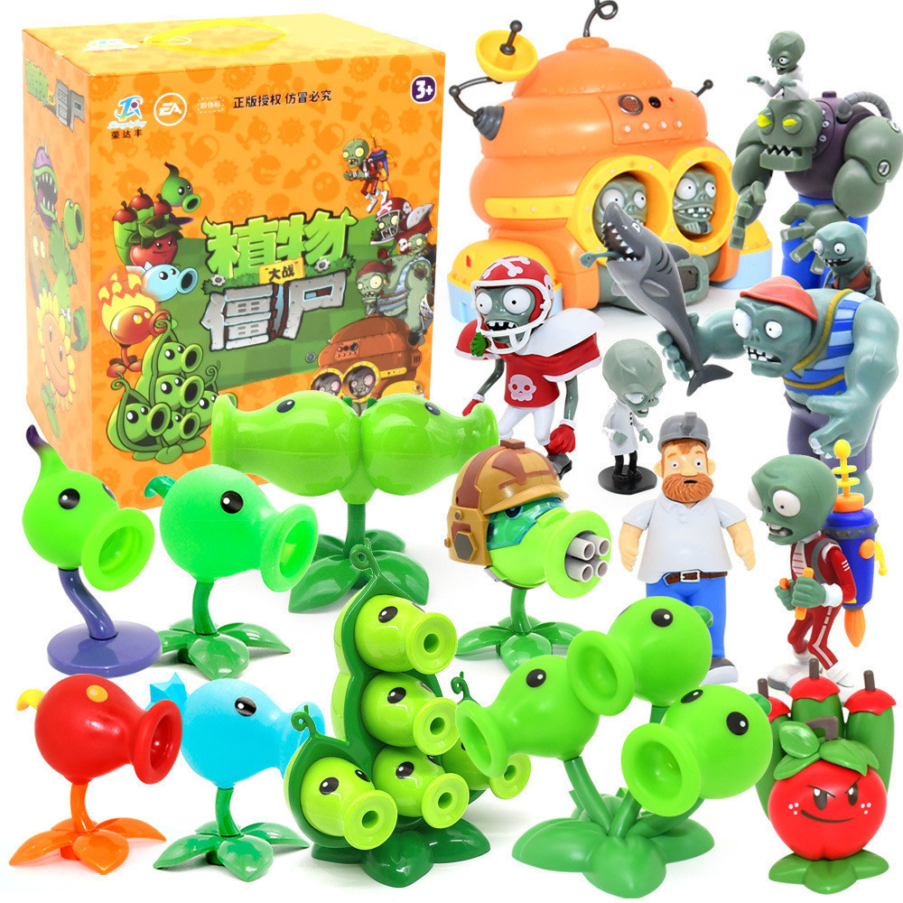 Original Boxed Battle Game Plants vs. Zombies PVZ Zombie Dolls in Bulk ...