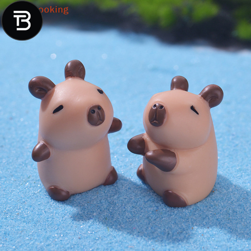TB Capybara Simulation Animals Model Mini Capybara Action Figures ...