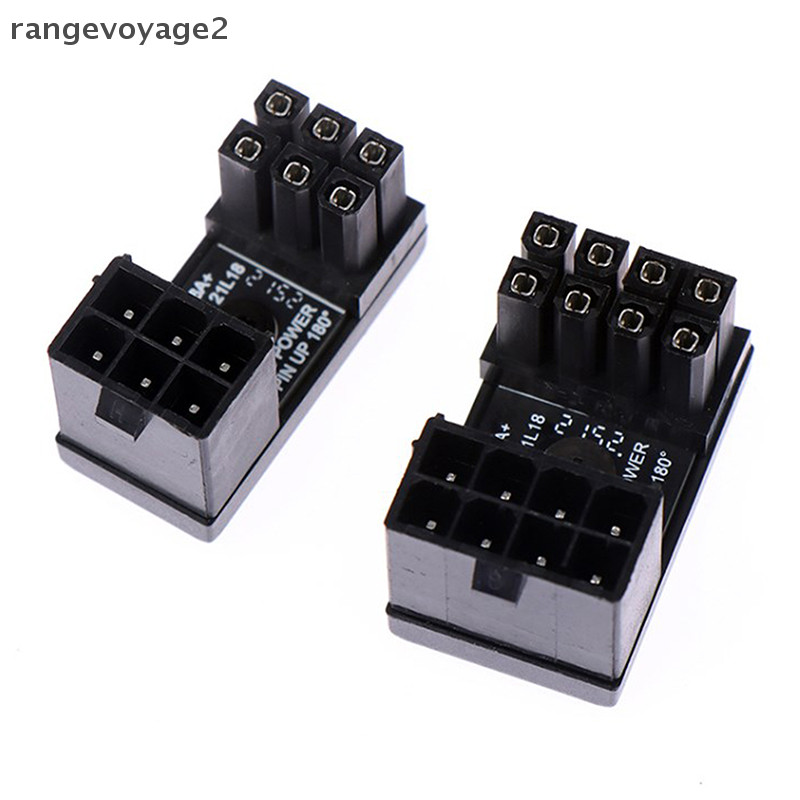 [rangevoyage2] 8pin Female Power Gpu Power 180 Degree Angled Graphics ...