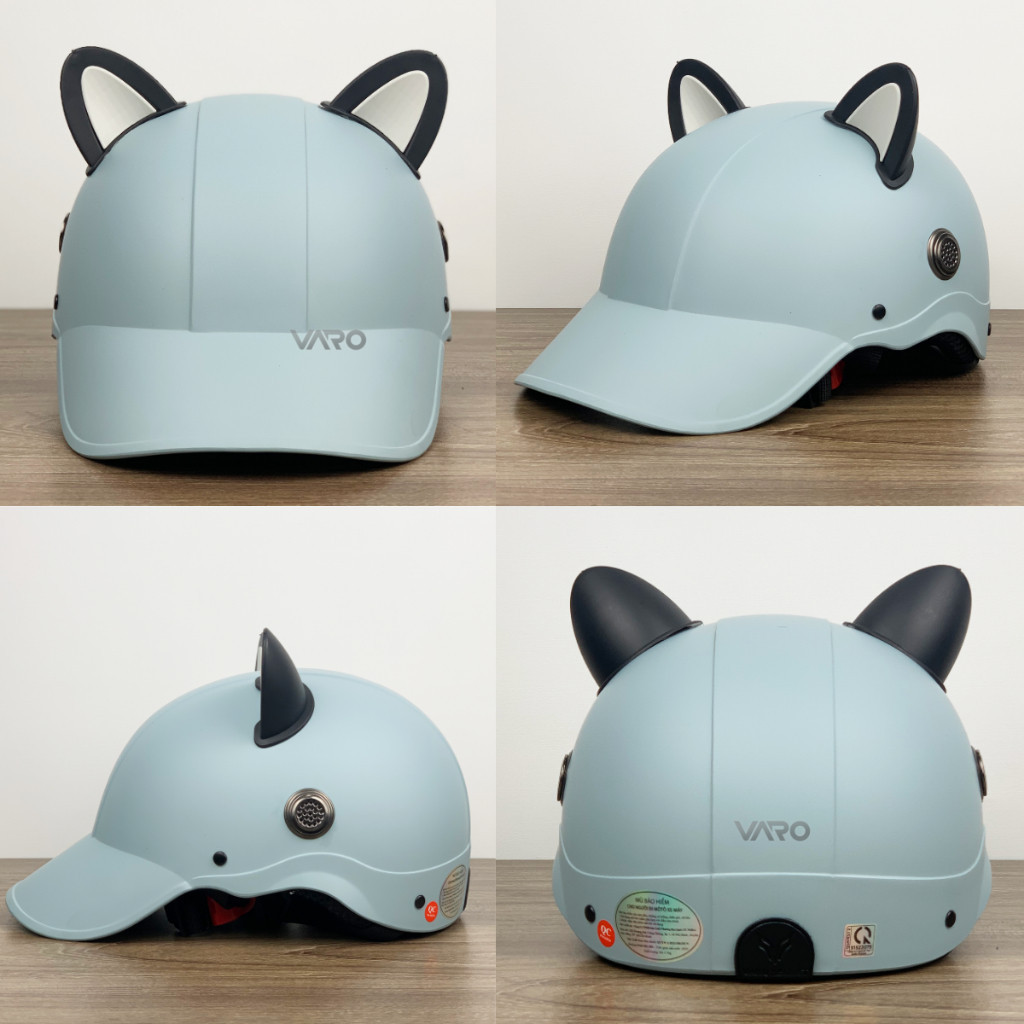 [Free Cat Ears] Varo helmet Half helmet Varo helmet Hard Mine For ...