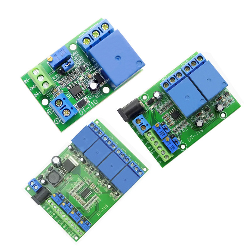 LM393 Voltage Comparator Relay Module 1CH 2CH 4CH With 5V 12V 24V Volt Comparison Board Circuit ...
