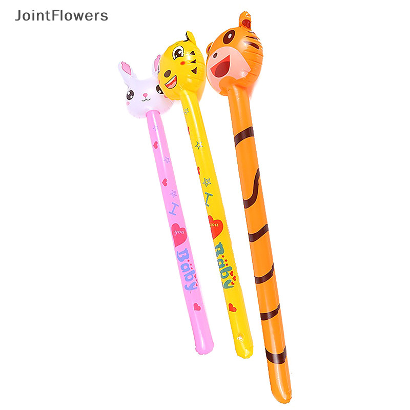 JSMY Catoon Animals Inflatable Stick Farm Animals Pig Bunny Horse ...