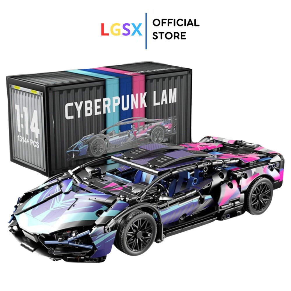 Lamboni Supercar Model Assembly Toy Premium Edition 1:14 Scale ...