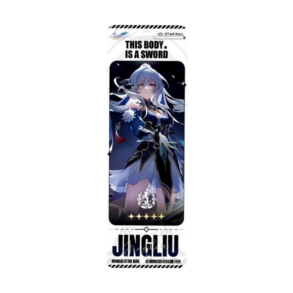 Honkai Star Rail Game Character Jingliu Kafka Ticket Cool Peripheral ...