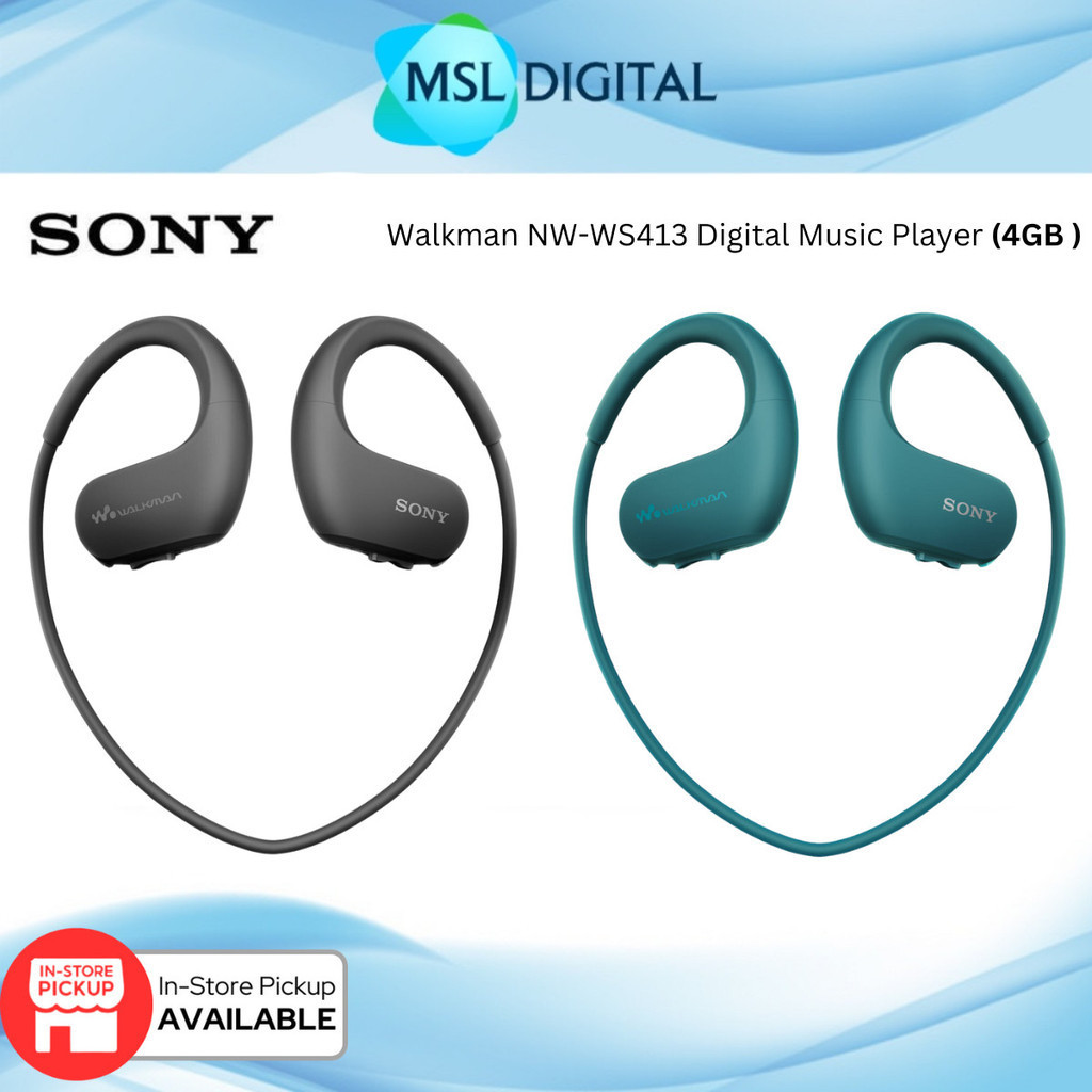 Sony Sports Walkman NW-WS413 Digital Music Player (4GB) | Shopee Malaysia
