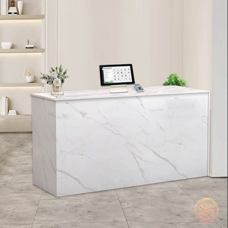 Meja Kaunter cashier counter reception desk consultation desk beauty ...