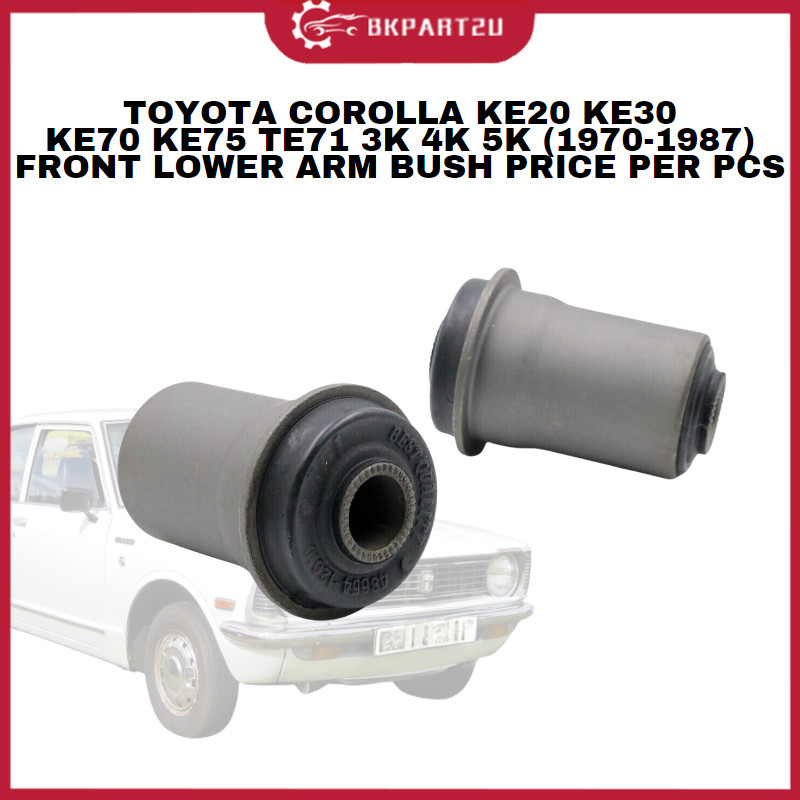 TOYOTA COROLLA KE20 KE30 KE70 KE75 TE71 3K 4K 5K (1970-1987) FRONT ...