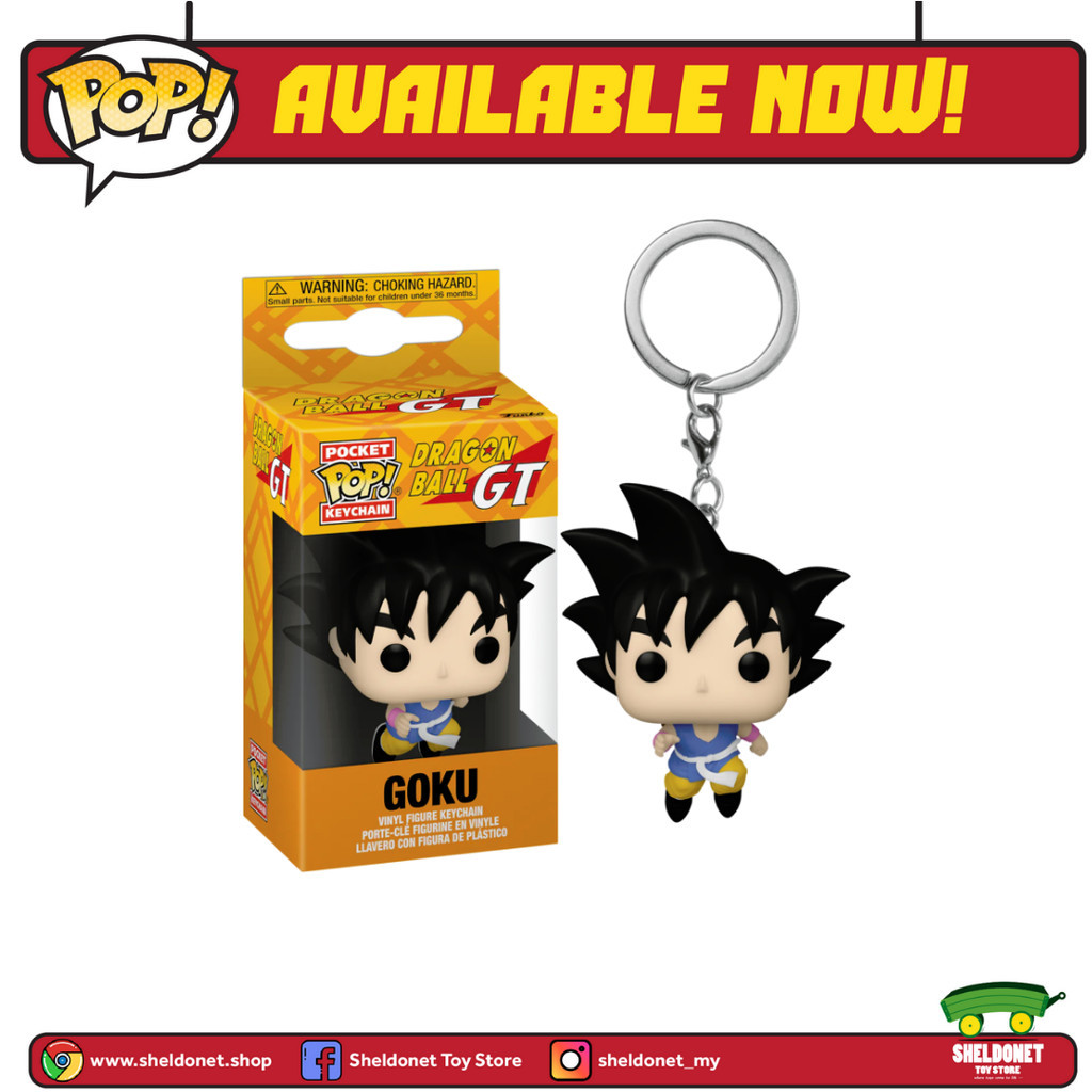 Funko Pocket Pop! Keychain: Dragon Ball GT - Goku | Shopee Malaysia