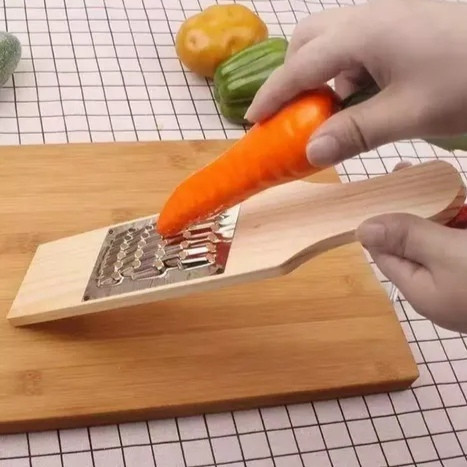 Wooden Food Grater/ Vegetable Grater/ Penyagat/ Sagat Serbaguna/ Sagat ...