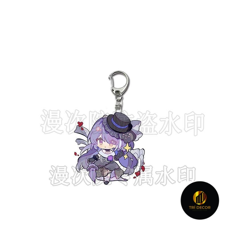 Keychain, Standee, Glass Painting Honkai: Star Rail Dan Heng Jing Yuan ...