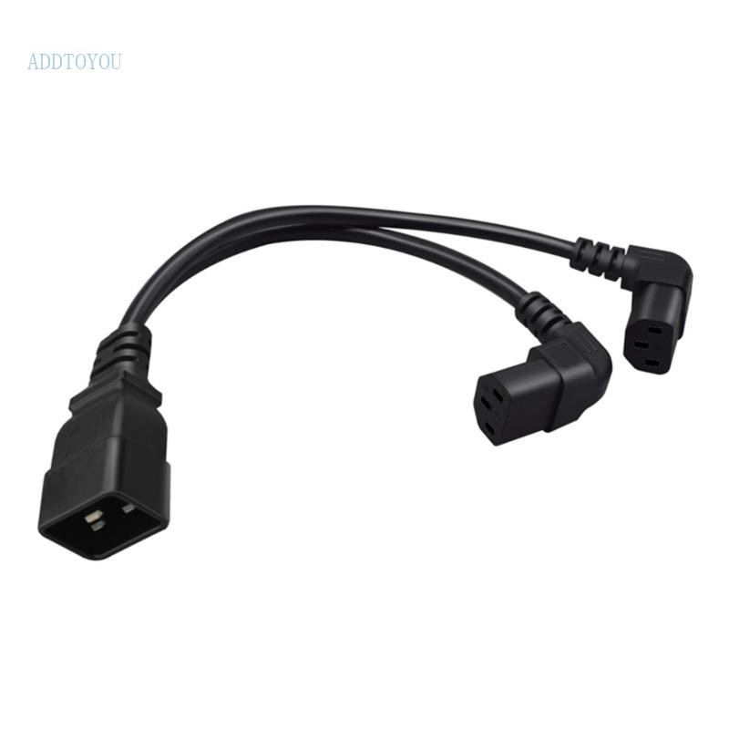 【3C】 Power Splitter Adapter C20 To Twin C13 Conversion Transfer ...