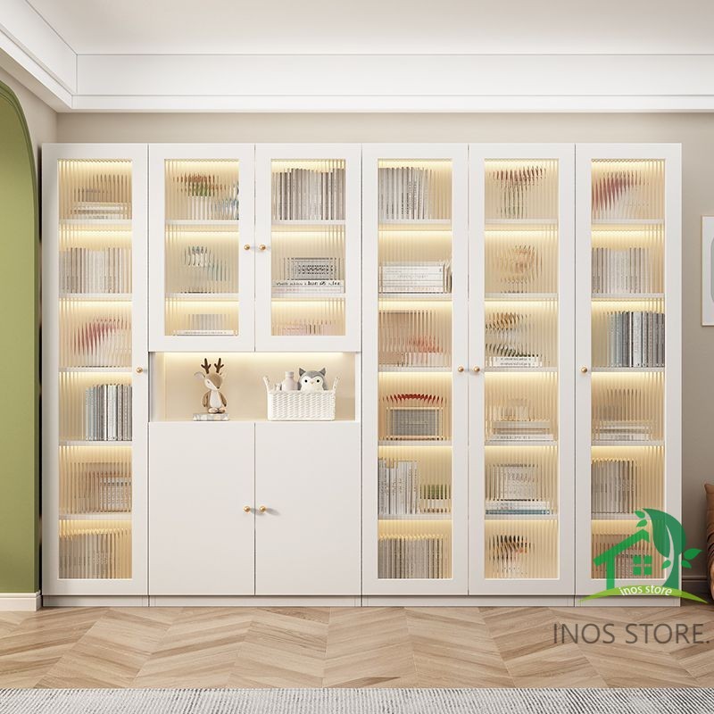 💐Large Capacity Storage Cabinet/Storage Cabinet/Multi Story Bookshelf ...