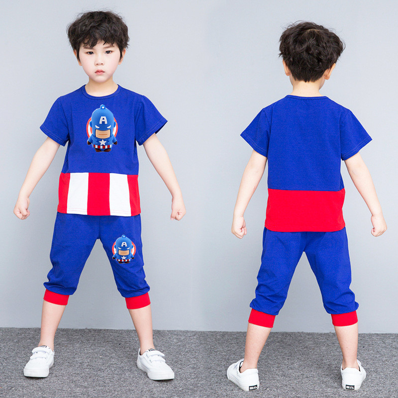 Children's Role PlaycosplayChildren's Suit Summer Boys Ultraman Cartoon ...