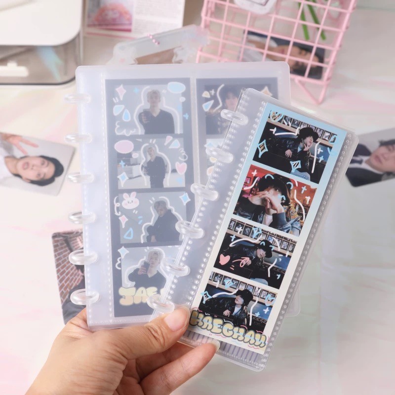 Korean Photo Strip Album Idol Transparent Photocard Collect Book ...