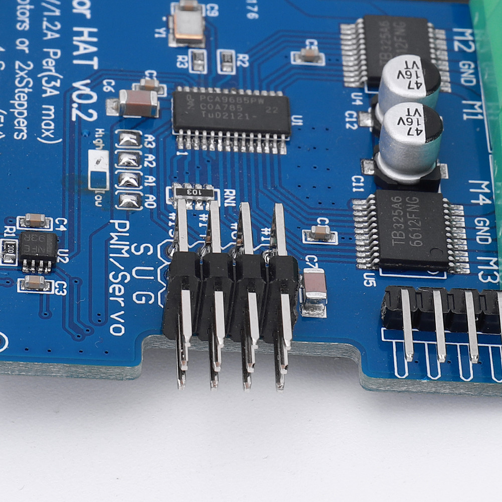 Robot Expansion Board Servo Motor Driver Module V2 I2C for Raspberry PI 4B 3B NE ...