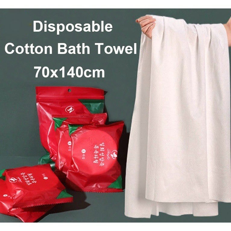 Disposable Compressed Towel 70x140 70x100cm One Time Travel Pack Towels ...