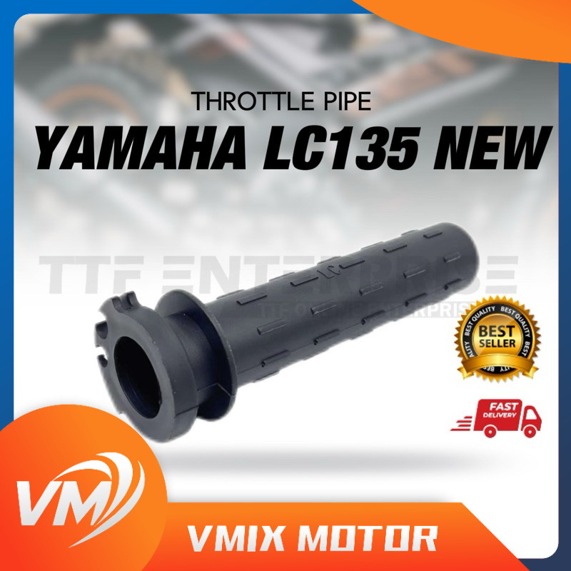 YAMAHA LC135-NEW THROTTLE PIPE-2 HOLE THROTTLE TUBE PIPE LC 135 NEW ...