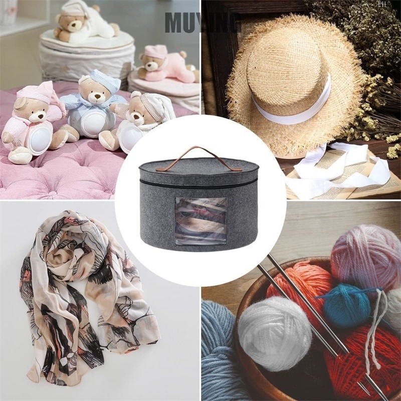 Felt cylindrical storage box(YWJQ0913) | Shopee Malaysia