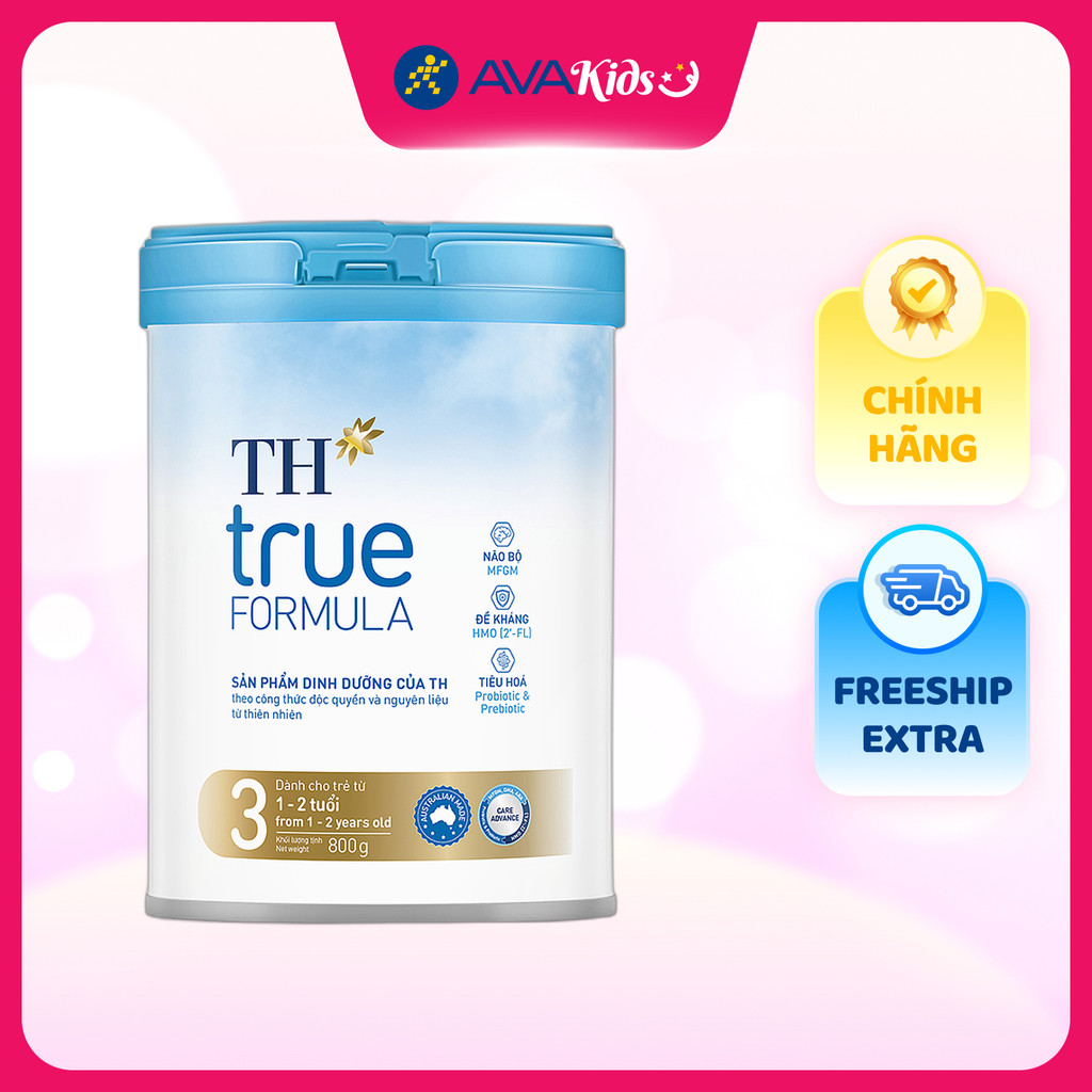 Th true Formula powdered milk No. 3 800g (1 - 2 years old) | Shopee ...