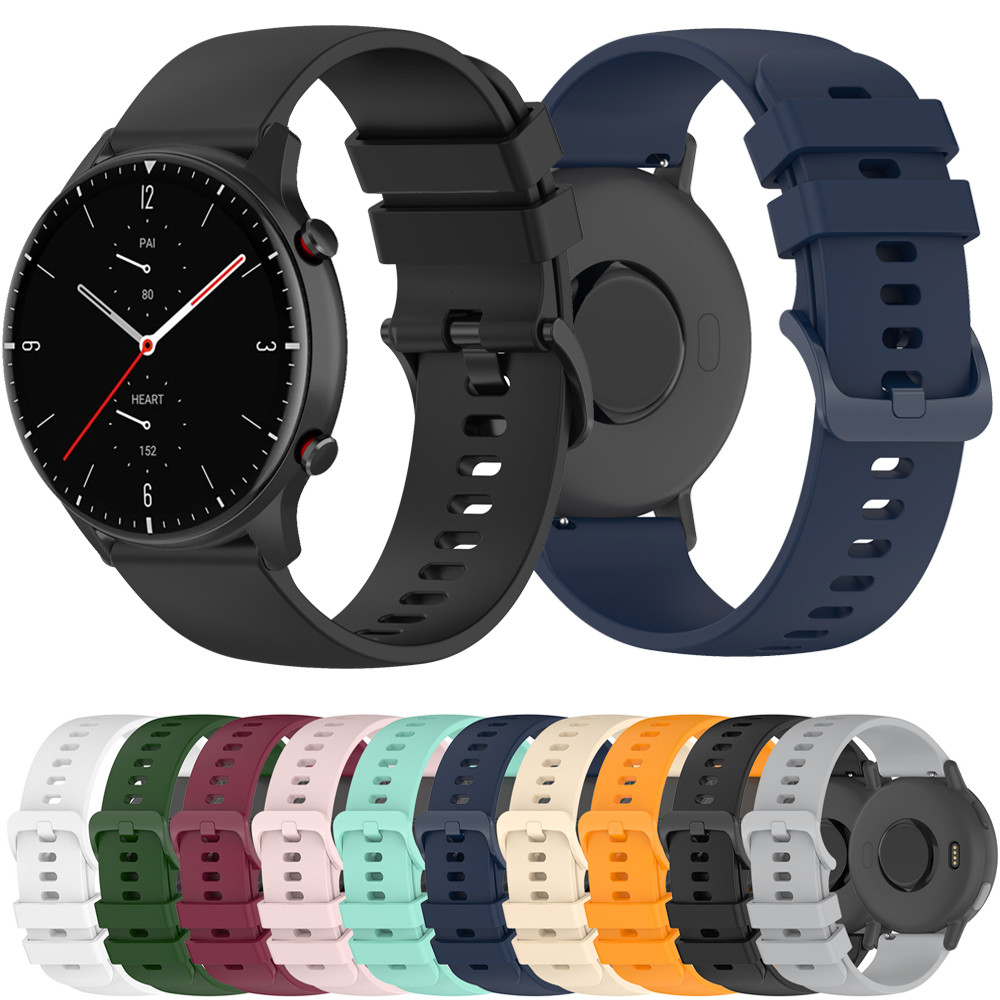 22MM Silicone Band for Huami Amazfit GTR 2/2e/3/3 Pro/GTR4/GTR 47mm ...