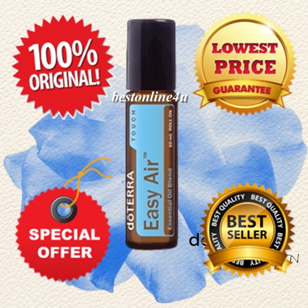 ORIGINAL doTERRA EASY AIR TOUCH 10ml 顺畅呼吸复方滚珠10ml 鼻子敏感 鼻窦炎 | Shopee ...