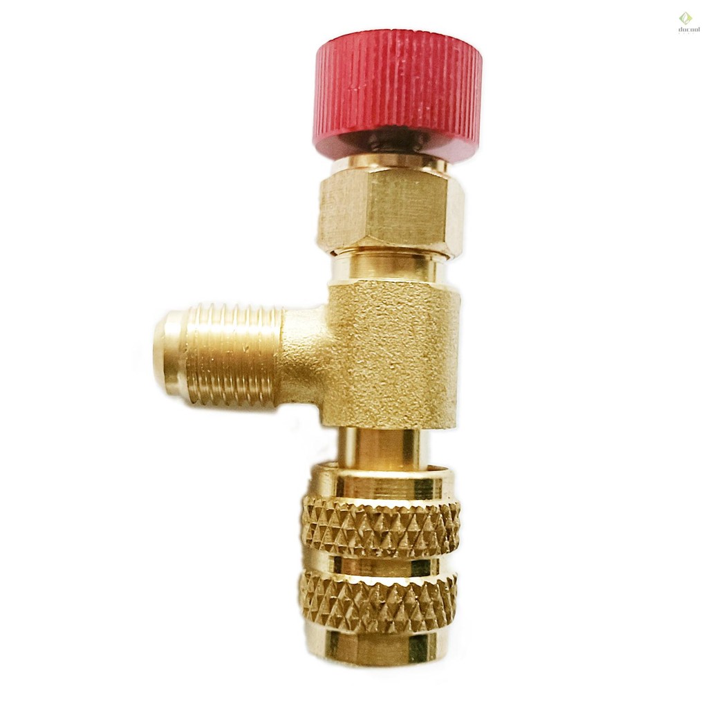 R410A Refrigerant Charging Valve 1/4 Inches - 5/16 Inches Copper Flow ...