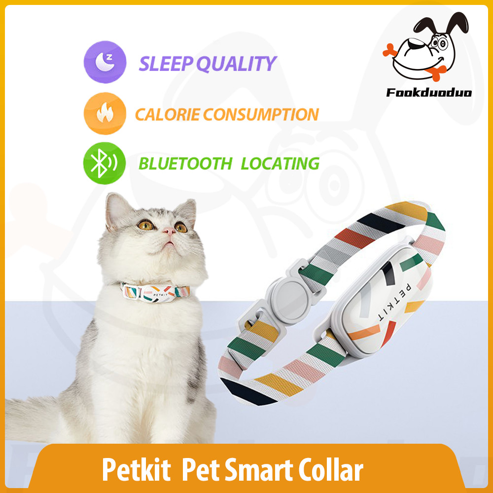 Fookduoduo Pet Smart Collar Cat Tracking Collar Activity Detection ...