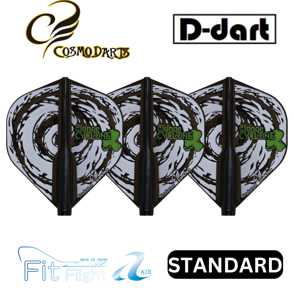 COSMO DART FIT FLIGHT AIR - Mickey Mansell 3 STANDARD NORMAL HARD DARTS ...