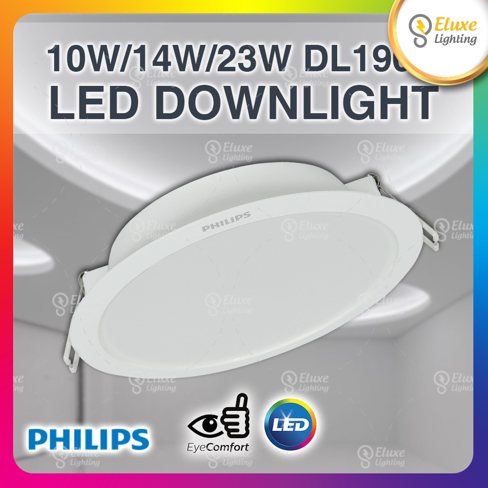 PHILIPS Eridani DL190B LED Recess Downlight 4” 6” 8” 10W 14W 23W ...