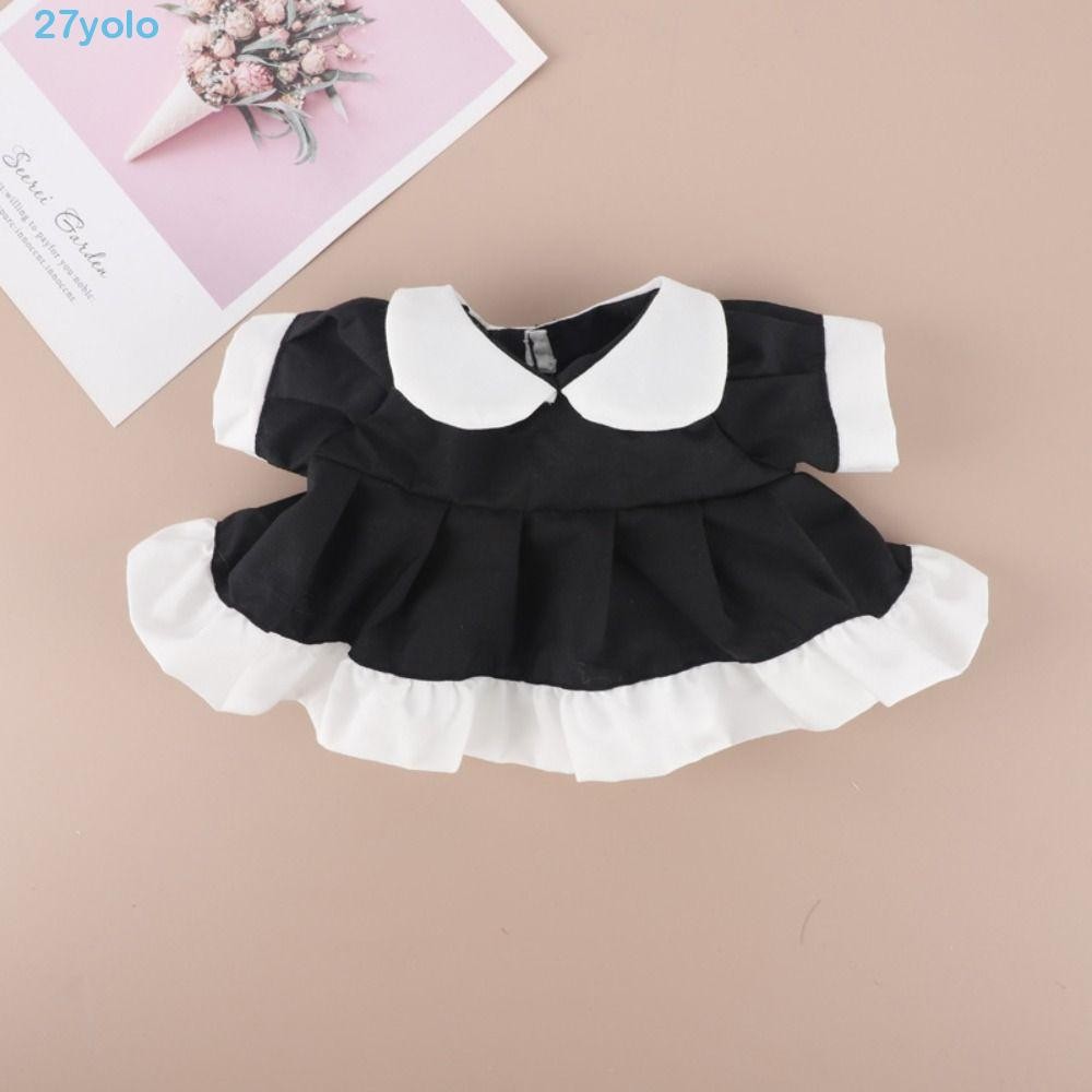 YOLO Labubu Time Clothes, Zimomo Kuromi Black Swan Labubu Doll Dress ...