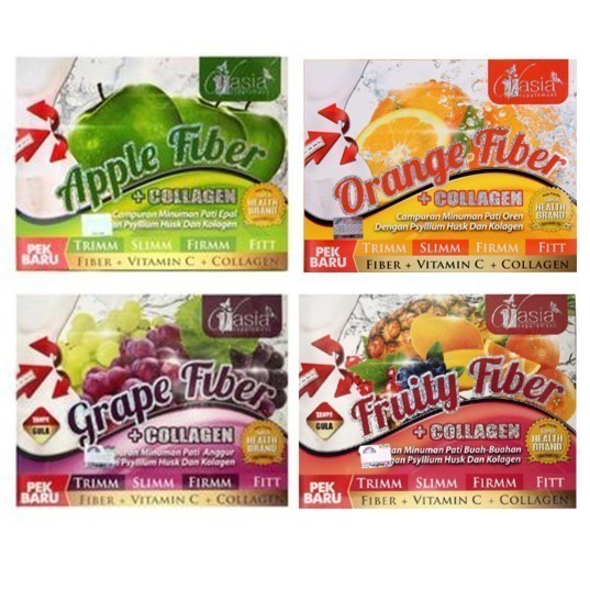 V'ASIA APPLE FIBER/ORANGE FIBER/FRUITE FIBER/GRAPE COLLAGEN FIBER ...
