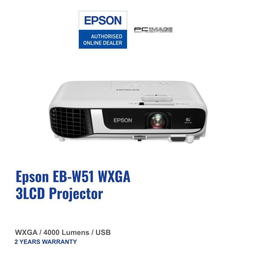 EPSON EB-W51 WXGA 3LCD Projector | Shopee Malaysia