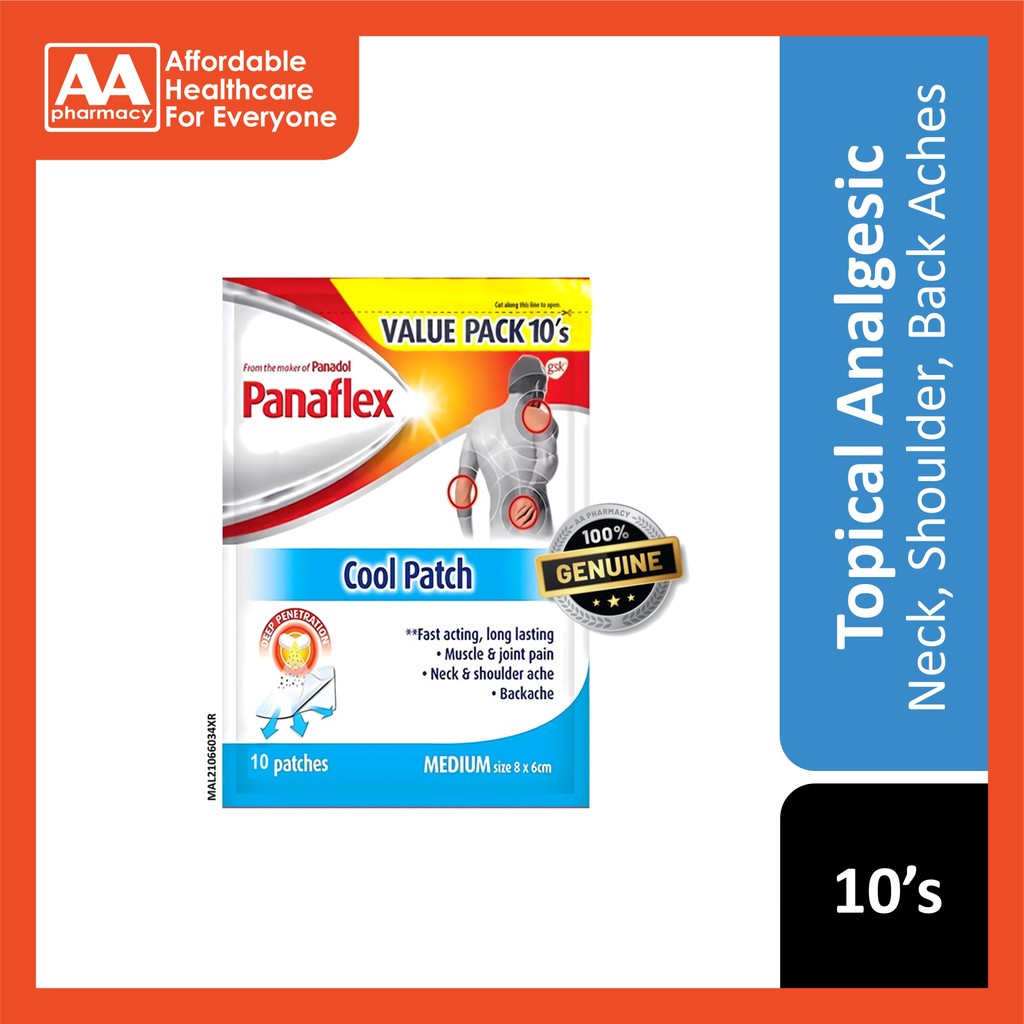 Panaflex Cool Patch 10's (Value Pack) | Shopee Malaysia