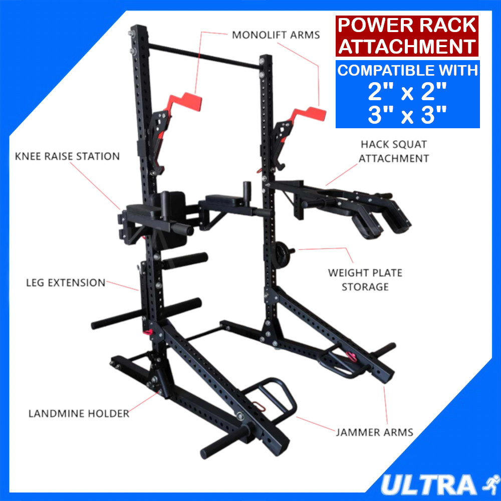 Power Rack Attachments 2″x2″ 3″x3″ Crossfit Rig Accessories Plate ...