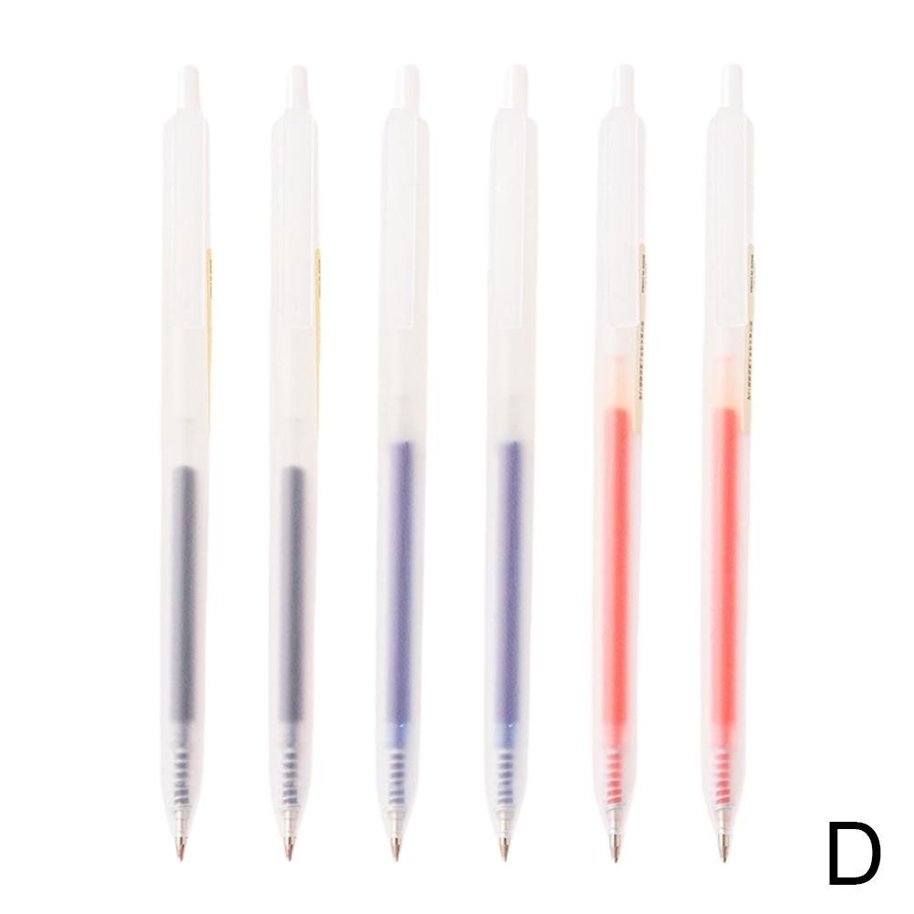 Gel Pens Set Simple Student Or Business Ballpoint 0.5mm Pen Press Z9s2 ...
