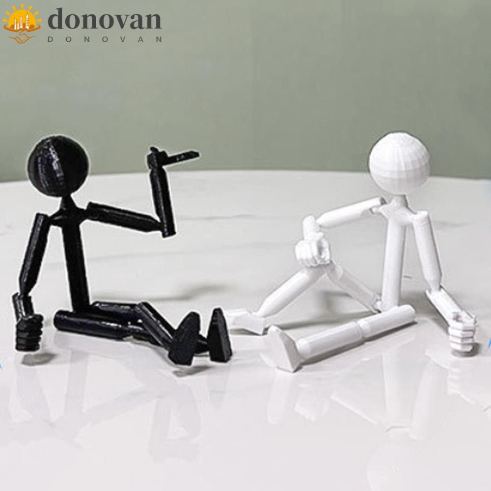 DONOVAN Multi Joint Stickman Toy, Multi-Jointed Movable 3D Printed ...