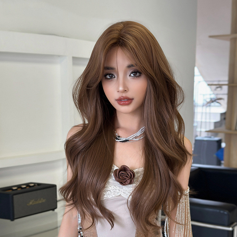 7JHH WIGS Cross-Border New Product Wig Female Long Curly Hair Big Wave ...