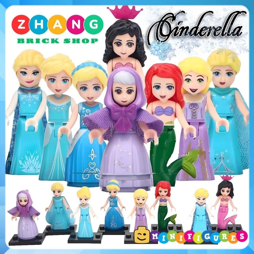 Assembling toy Cinderella Alana Ariel Cinderella Fairy Godmother ...