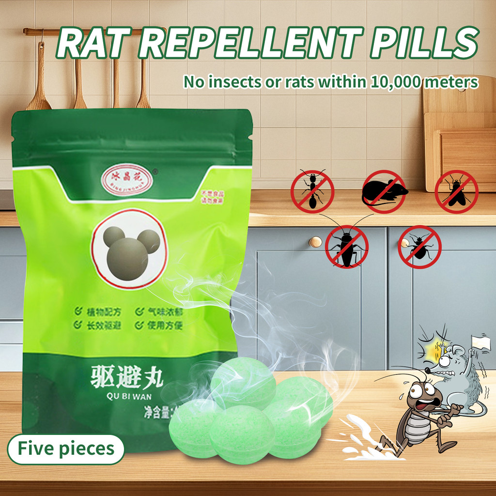 200g Penghalau Tikus Mouse Repellent Pills Long Lasting Insect ...