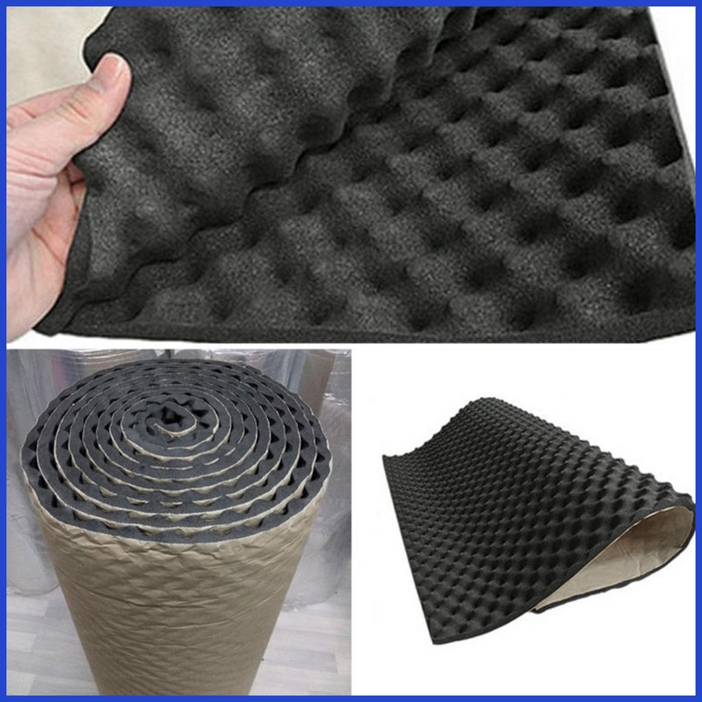 Car Hood Engine Firewall Heat Mat Deadener Sound Noise Proof Insulation ...